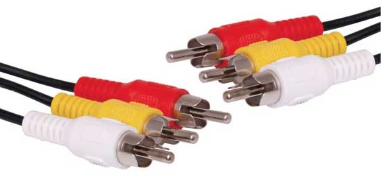 3 RCA Male to 3 RCA Male Audio/Video Cable - P6220A 1.5m