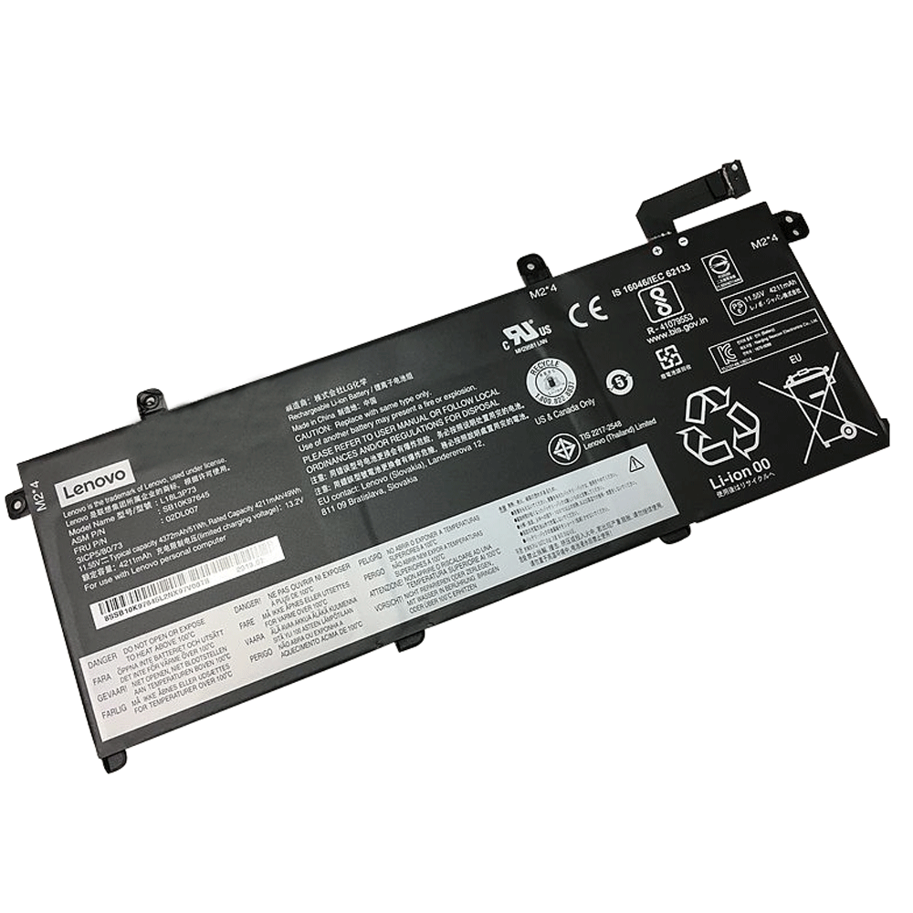 4372mAh 51Wh 3-Cell Battery for Lenovo ThinkPad T14 Gen 2 (20W0, 20W1)