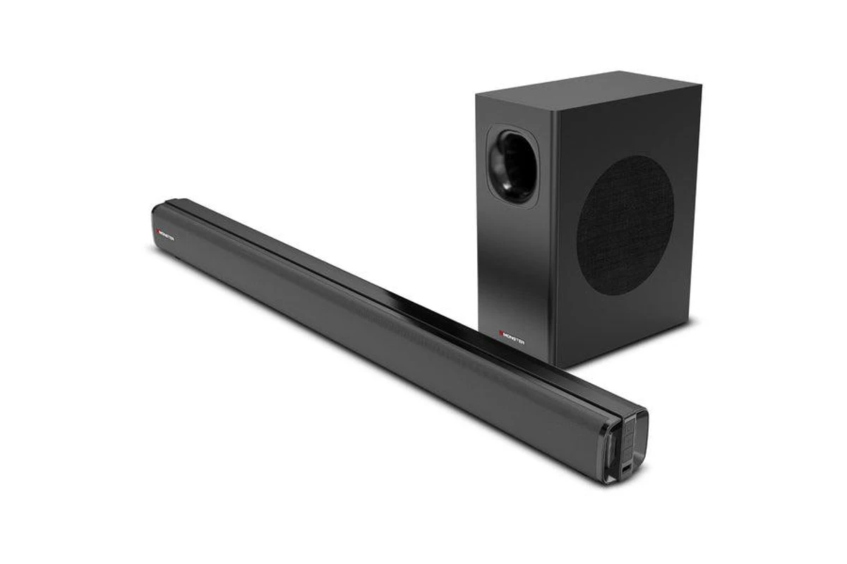 Monster MT-SB21 2.1 Channel Soundbar with Wireless Subwoofer (Second ...