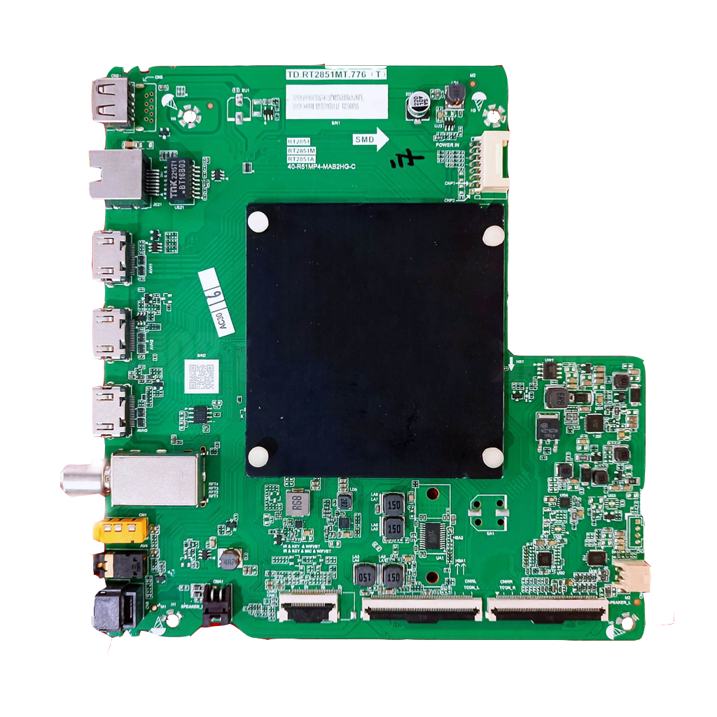 TCL TD.RT2851MT.786 Donor Logic Board – Not Functioning, For Parts Only