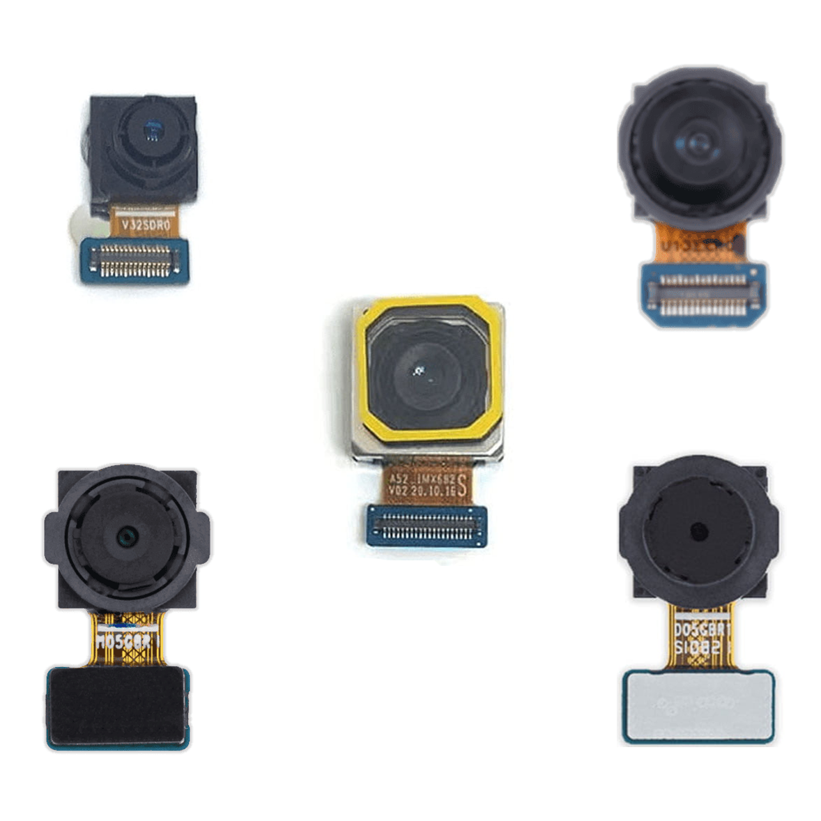 Samsung A52 A525 A526 Camera Set Module Rear and Front Replacement